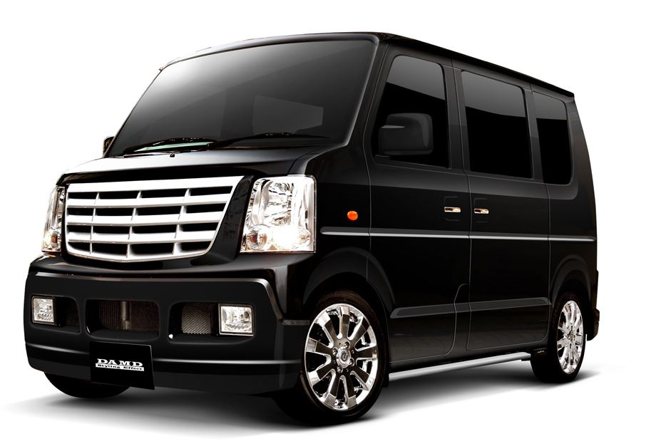 【楽天市場】DAMD(ダムド) EVERY Concept B type I リアハーフバンパー 未塗装 エブリィワゴンDA64W/エブリィバンDA64V：エスエイチカンパニー