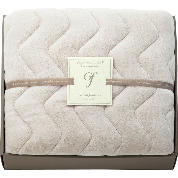 ●グランフランセヌーベル 吸湿発熱綿入りハイソフトタッチ敷パット ピーチグレー GFN8057●睡眠時に身体から発散する汗などの水分を吸収し、発熱することによって温度を上昇させる「吸湿発熱」機能を持った中綿を使用した敷パットです。取り付け簡...