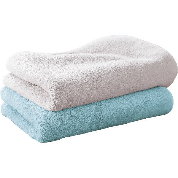 マイクロファイバー素材なので綿のよりも水分をよく吸いヘアドライタオルに適しています。さらに、吸っても繊維が水をすぐに離すので速乾性もあります。日々の生活の中で多くの時間を取られるヘアドライの時間、洗濯物を乾かす時間を短縮し、あなたの時間を作...