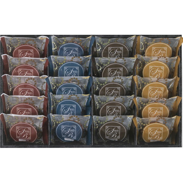 厳選された国産牛乳と小麦粉を使用し、素材を風味豊かに焼き上げ、しっとりとした食感のマドレーヌ。メープル、ミルク、アップル、チョコの4種の味をお楽しみ頂ける詰合わせです。●マドレーヌ（メープル・チョコ・ミルク・アップル）×各5●箱サイズ:45...