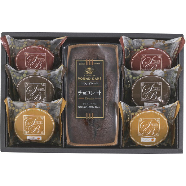 風味豊かに仕上げたマドレーヌにパウンドケーキをセットしたバラエティ豊かな焼き菓子詰合せです。●チョコケーキ×1、マドレーヌ（メープル・アップル・チョコ）×各2●箱サイズ:30.5×20×6cm●箱重量:636g●温度帯区分:常温●賞味期限は...