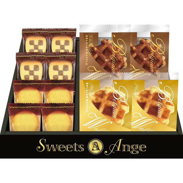 表面にパールシュガーをつけて焼き上げたベルギーワッフルの他にバウムクーヘンや焼きドーナツなどの焼き菓子を詰め合わせたアソートセットです。●ベルギーワッフル（プレーン）×2、ベルギーワッフル（ショコラ）×2、プレーンクッキー×4、チェスクッキ...