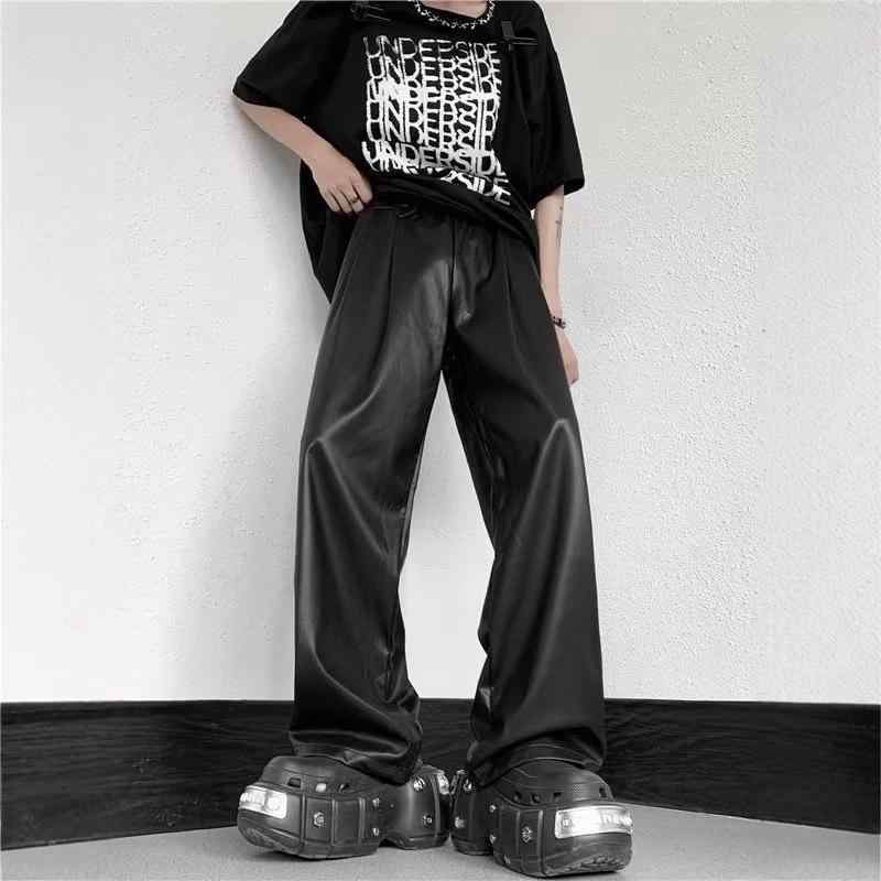 ・カテゴリ: カジュアルパンツ・スタイル: 韓国風・パンツのタイプ: ストレート・股下: フルレングス・ウエスト: ハイウエスト・ベルト: あり・前立て: 紐・厚さ: 普通・柄: 無地・対象: 青少年・主な生地の組成の含有量: 85%・シー...