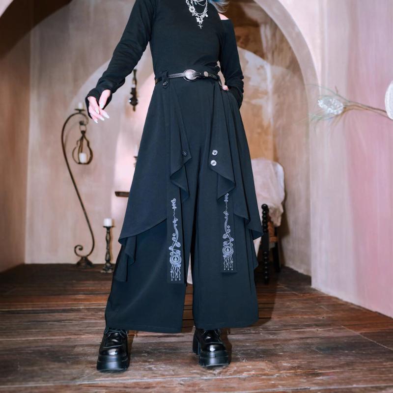 ・素材: ポリエステル・パンツ丈: フルレングス・スタイル: ベーシック・パンツ型: ルーズ・ウエスト: ミドルウエスト・厚さ: 普通・流行の要素: ベルト・カラー: カジュアルパンツ・サイズ: S、M、L、XL、2XL・テイスト: エレガ...