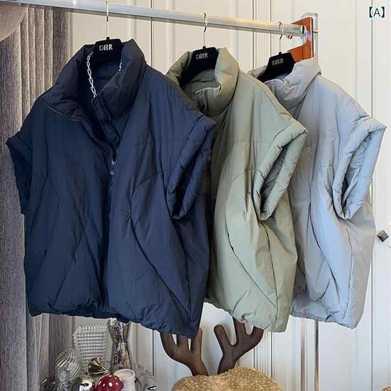 ・カテゴリ: ベスト・スタイル: カジュアル・着丈: ミドル丈(50cm<着丈≤65cm)・ネックライン: スタンドカラー・柄: 無地・流行の要素: ファスナー・素材: ポリエステル・主な素材: ポリエステル繊維・カラー: ブラック,...