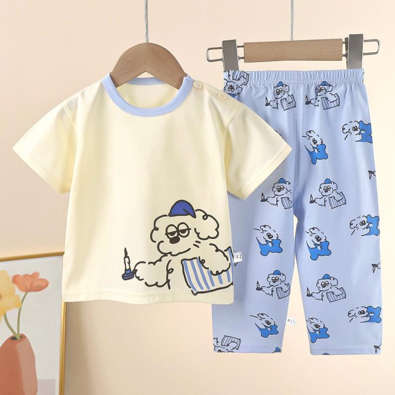 ・対象: 子供・生地名: 綿・素材: 綿99%・スタイル: カジュアル・厚さ: 薄手・カテゴリ: 子供用ホームウェア・カラー: BC01, BC02, BC03, BC37, BC05, BC06, BC07, BC08, BC09, BC...