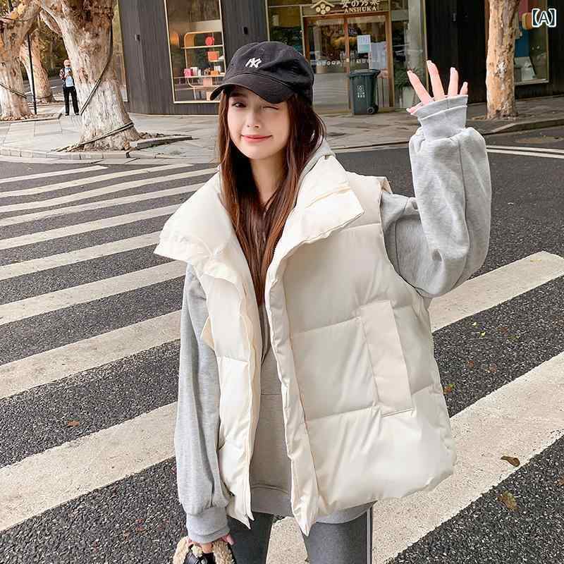 ・スタイル: カーディガン・着丈: 短め (40cm超 50cm以下)・襟の形: スタンドカラー・柄: 無地・素材: ポリエステル・素材（混紡率）: ポリエステル95%以上・色: ホワイト、ブラック・サイズ: S、M、L、XL・対象: レデ...