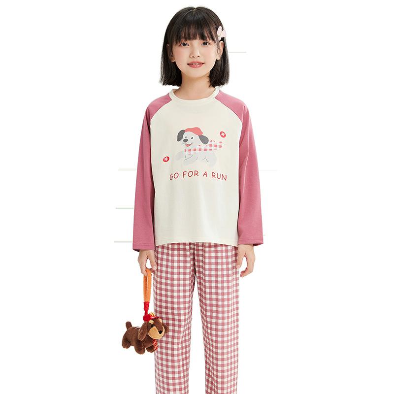 ・対象: 女児・生地: 綿・色: 赤チェック、青チェック・対象年齢: 3～8歳・身長: 110、120、130、140、150、160cm・主な生地の成分: 綿100%・厚さ: 普通・柄: キャラクター・スタイル: スイート・機能: 柔らか...