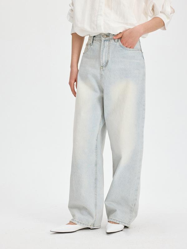 ・素材: 綿・スタイル: カジュアル、韓国風・パンツ丈: フルレングス・ウエスト: ハイウエスト・厚さ: 普通・デザイン: 無地・カラー: 泥灰, 浅灰, シャンパン麦・サイズ: S, M, L・素材構成: 綿95%以上・ストレッチ: やや...