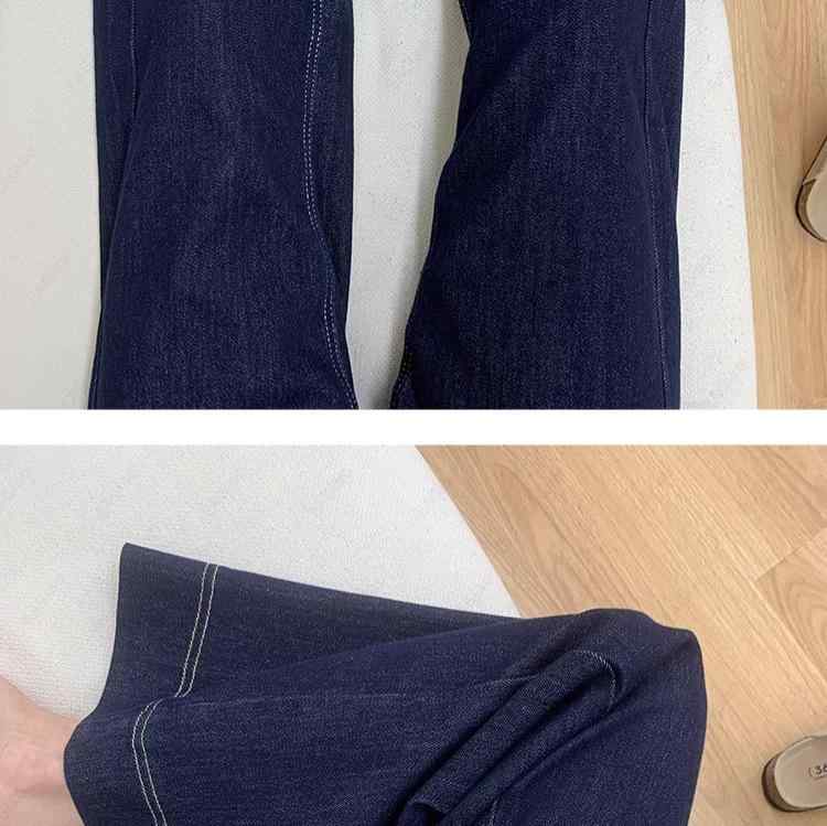 ・素材: ポリエステル・パンツ丈: フルレングス・ウエスト: ハイウエスト・流行の要素: ウォッシュ加工・カラー: デニムブルー・サイズ: S, M, L, XL, 2XL, 3XL, 4XL, XS・スタイル: ストリート・主な素材の含有...