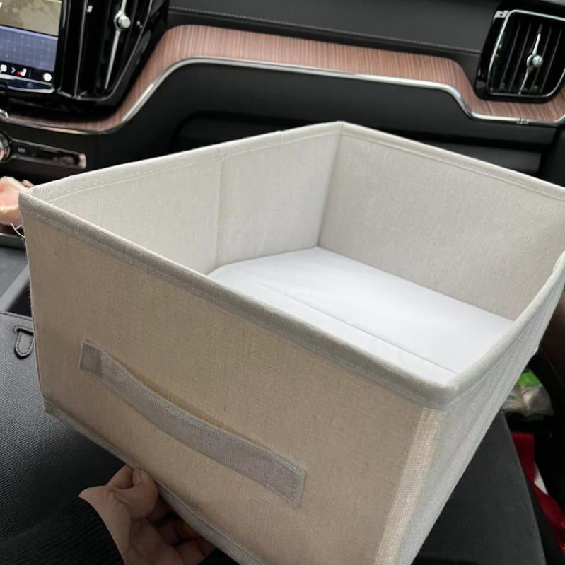 ・カテゴリ: 収納ボックス・適用範囲: 下着, リモコン, 靴下, セーター, アクセサリー, 雑誌, 文具, スマホ, ブラジャー, 衣類・収納場所: 寝室・素材: 布・具体的な素材: コットンリネン・折りたたみ: 可・キャスター: なし...