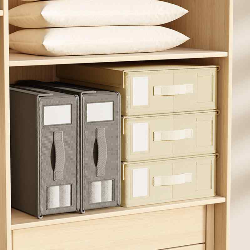 ・カテゴリ: 衣類収納ボックス・素材: 布・具体的な素材: 不織布・適用範囲: 衣類・収納場所: 寝室・機能: 折りたたみ, 多用途, 携帯式, 可動式, 防塵, 防湿, 組立不要・折りたたみ: 可・手提げ: 可・容量: 5L～10L・サイ...