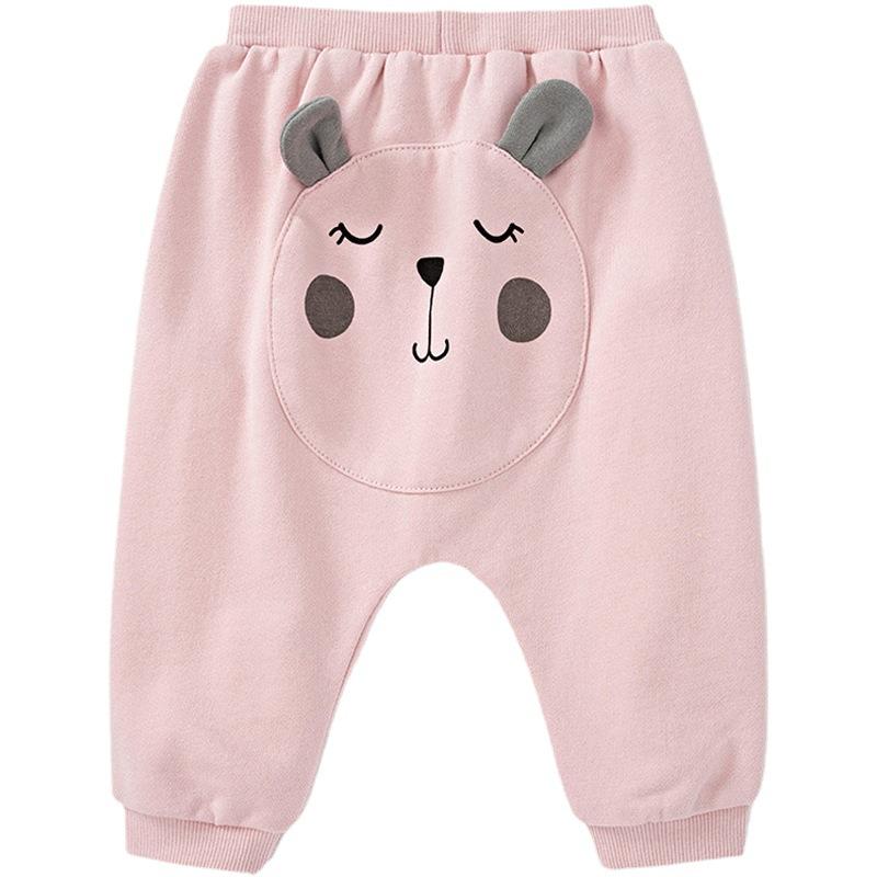 ・スタイル: カジュアル・素材: 綿100%・パンツ丈: 長ズボン・対象: 男女兼用、ベビー・幼児・対象年齢: 1～3歳、80～100cm・シーズン: 春、秋・種類: PPパンツ・仕様: 開きなし・柄: 動物、無地、卡通(カートゥーン)・画...