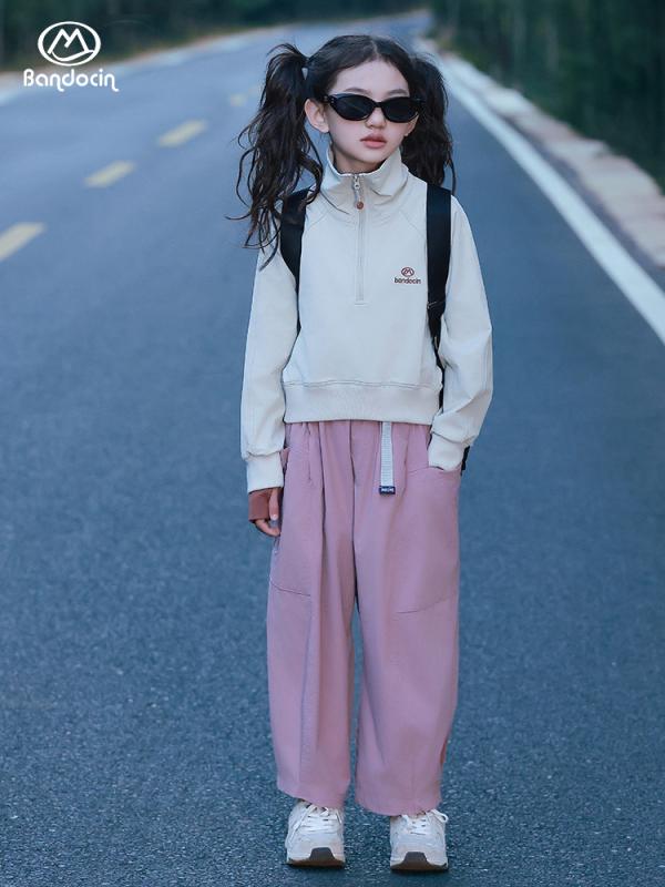 ・スタイル: カジュアル・生地: ナイロン・安全レベル: B類・パンツ丈: 長ズボン・主素材: 錦綸/ナイロン・主素材 состав: 90%・対象性別: 女児・対象年齢: 中・高学年 (8歳以上、140cm以上)・デザイン: 基本・股開き...