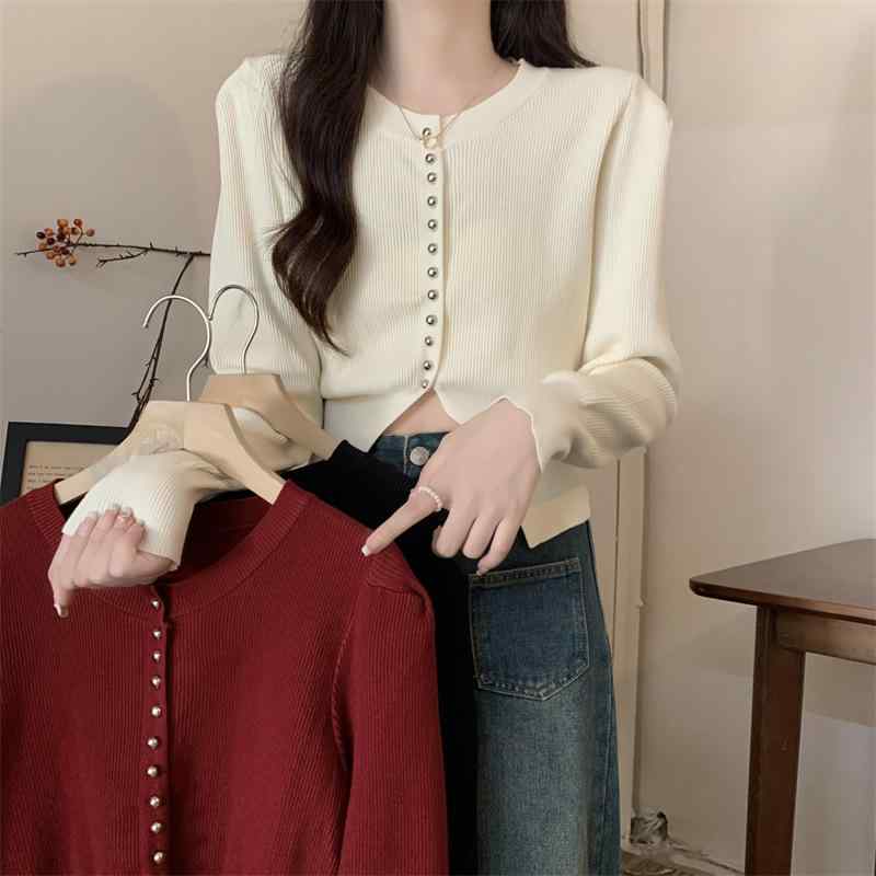 ・カテゴリ: ニット・素材: ニット・柄: 無地・スタイル: プルオーバー、通勤・袖丈: 長袖・ネックライン: セミハイネック・シルエット: スリム・カラー: ブラック、アプリコット、レッド、コーヒー、ホワイト・サイズ: フリーサイズ・流行...