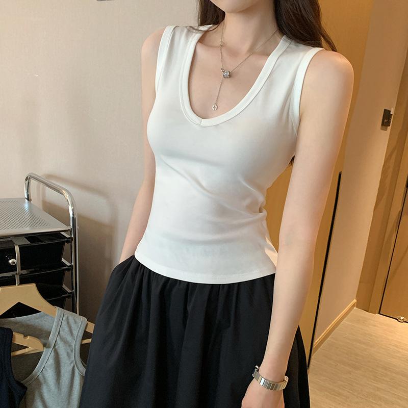 ・スタイル: 通勤風・カテゴリ: トップス・主な素材: 綿・伸縮性: 微弾・デザイン: 純色・シルエット: 修身型・衣丈: 普通・肩紐: 双根式・カラー展開: ブラック、ダークネイビー、ホワイト、グレー・サイズ展開: S、M、L、XL
