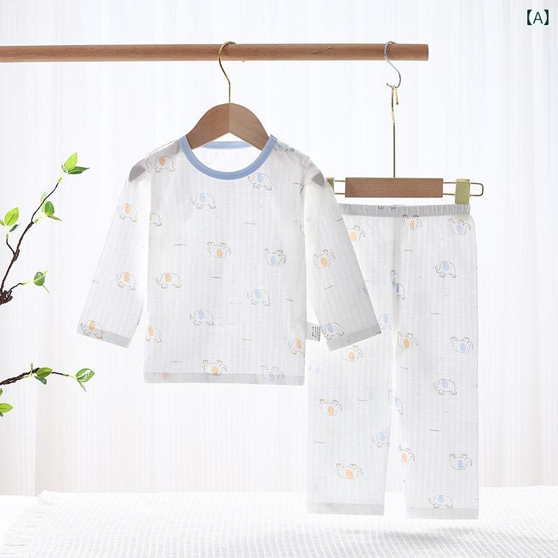 ・対象: ベビー、キッズ・カテゴリ: 子供用インナー・ネックライン: ラウンドネック・生地: 精梳棉・素材: 綿100%・厚さ: 薄手・柄: 動物, ストライプ, 無地, キャラクター, イラスト・特徴: 柔らかい, 抗菌・カラー: 小象,...