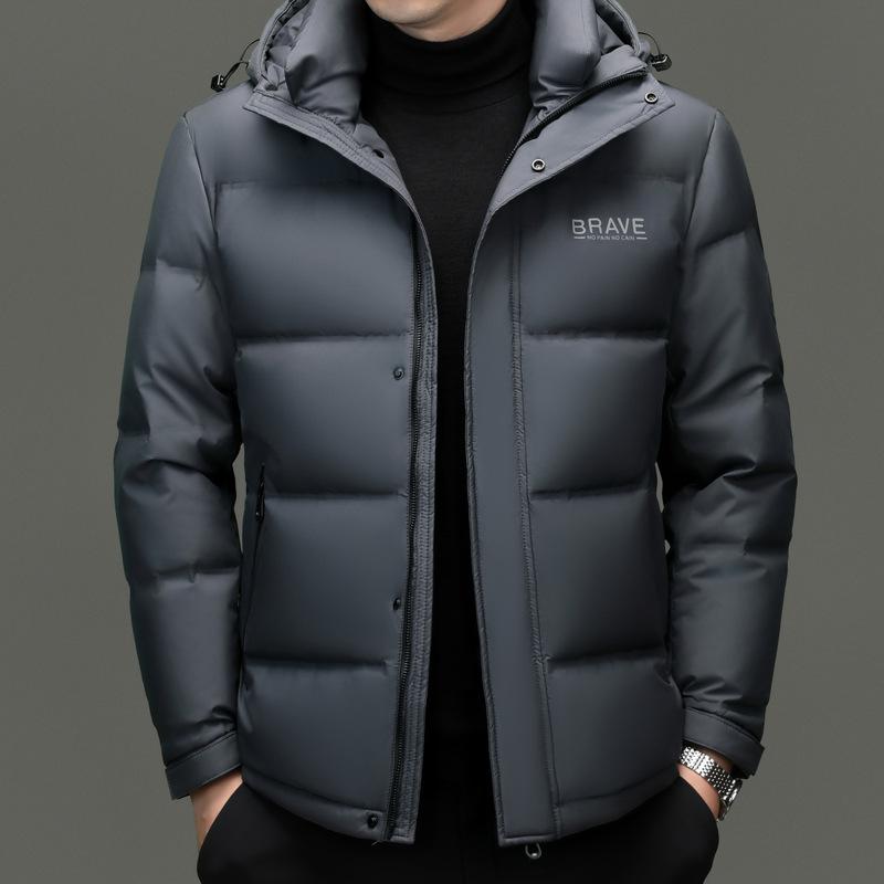 ・防寒レベル: -20℃～-5℃・素材機能: 防水、防風、防汚、抗寒、防钻绒・ふっくら度: 750・ダウン含有量: 91～95%・スタイル: ベーシック・フィット: ゆったり・着丈: 普通 (50～65cm)・襟の形: スタンドカラー・フー...