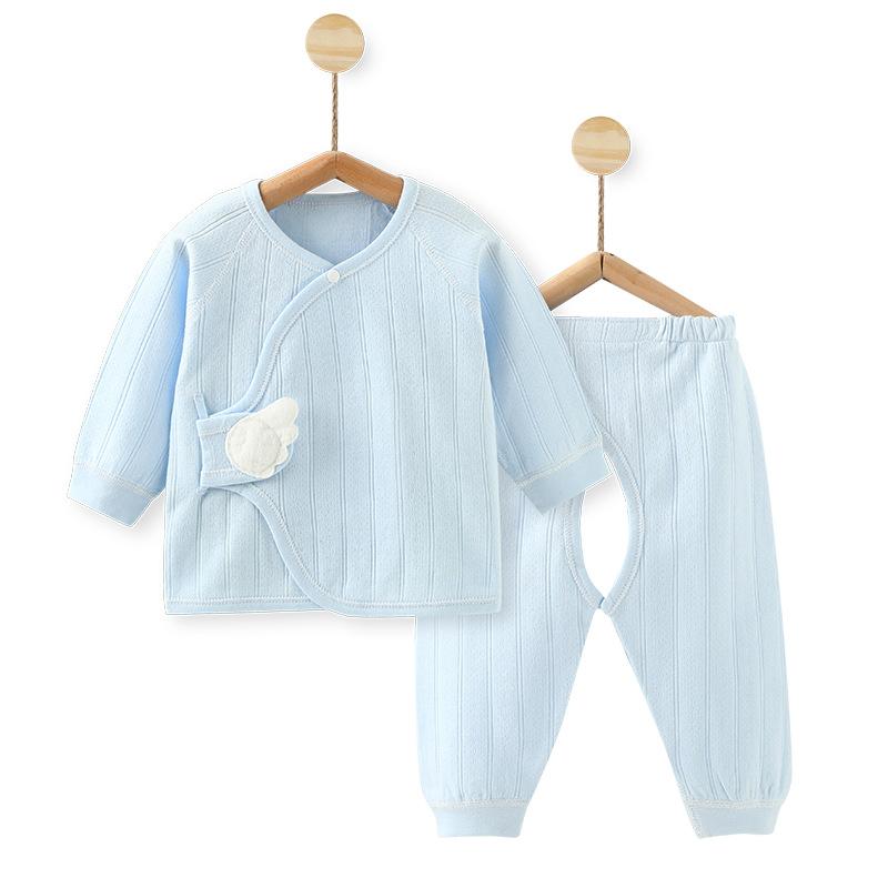 ・カテゴリ: ベビー服・スタイル: カジュアル・主な素材: 綿100%・ネックライン: Vネック・厚さ: 普通・柄: 無地・機能: 吸湿排汗、ホームウェア・カラー展開: グリーン、ピンク、イエロー、ブルー、ホワイト・サイズ展開: 52cm、...