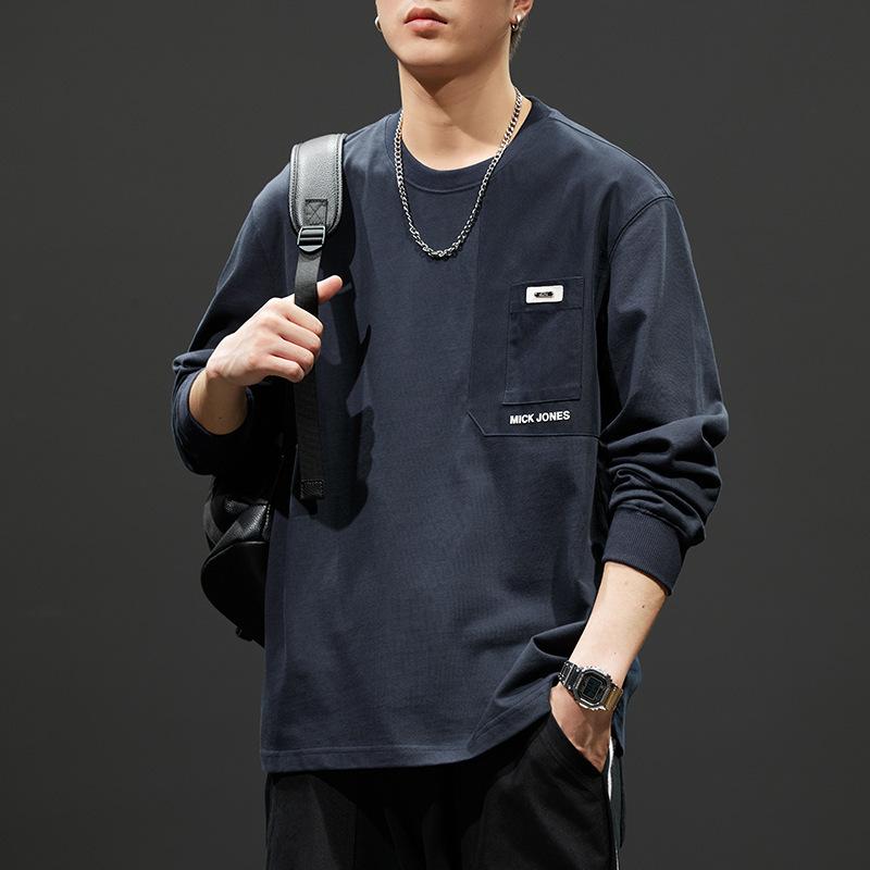 ・スタイル: 美式复古・対象: 青年・カテゴリ: 卫衣/绒衫・袖丈: 長袖・ネックライン: ラウンドネック・柄: 文字・フィット: ゆったり・主な素材: 綿・厚さ: 普通・色: 青、黒、カーキ・サイズ: M、L、XL、2XL、3XL、4XL...