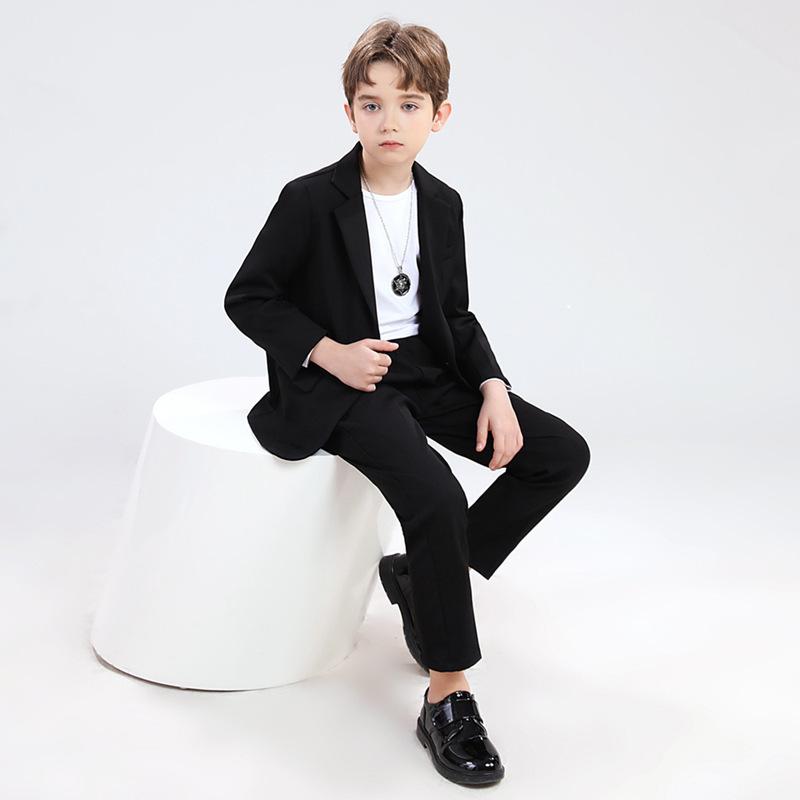 ・カテゴリ: 子供用セットアップ・スタイル: 韓国風・セット内容: パンツセット・対象: 男の子・対象年齢: 3～8歳、100～140cm・袖丈: 長袖・連帽: フードなし・パンツ丈: 長ズボン・生地加工: 柔らか обработка、酵素...