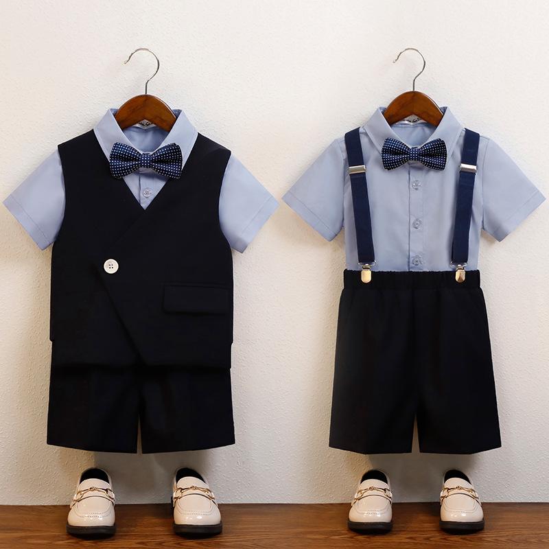 ・項目名: カテゴリ・値: 子供用セットアップ・項目名: 対象・値: 男の子・項目名: スタイル・値: 韓版・項目名: セット内容・値: パンツセット・項目名: アイテム数・値: 2点・項目名: 対象年齢・値: 中小規模の子供(3〜8歳、1...