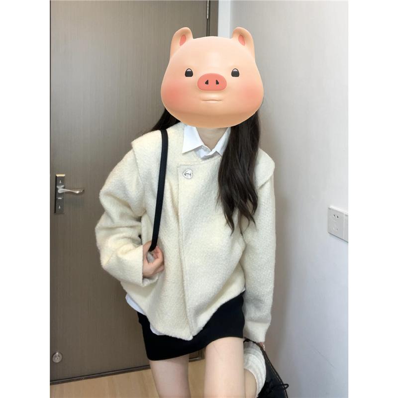 ・素材: シェニール、スパンデックス、ポリエステル・柄: 3D・組み合わせ: 単品・厚さ: 中・着丈: 普通(50cm超～65cm以下)・袖丈: 長袖・袖のタイプ: レギュラー・襟の形: ポロ襟・デザイン: 3D・加工: 防しわ加工・カラー...