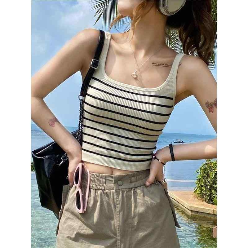 ・素材: ポリエステル、その他・ネックライン: ポロネック・袖丈: ノースリーブ・スタイル: エレガント・カラー: ホワイト、ブラック・サイズ: フリーサイズ・カテゴリ: Tシャツ