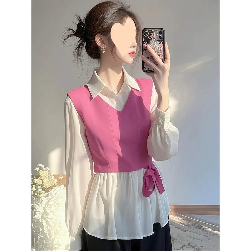 ・素材: ポリエステル・柄: その他・スタイル: その他・袖丈: 長袖・フィット: レギュラー・襟の形: ポロネック・袖の形: レギュラー・流行の要素: その他・カラー: 玫ピンク・サイズ: S, M, L, XL, 2XL・テイスト: 通...