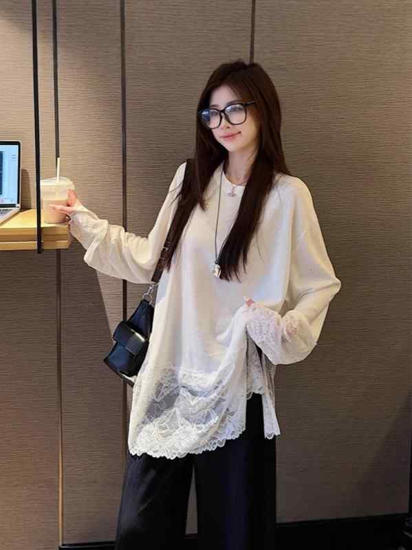 ・項目名: 素材・値: ポリエステル・項目名: 柄・値: 無地・項目名: スタイル・値: プルオーバー・項目名: 袖丈・値: 長袖・項目名: フィット・値: ルーズ・項目名: 着丈・値: ミドル丈(65-80cm)・項目名: ネックライン・...