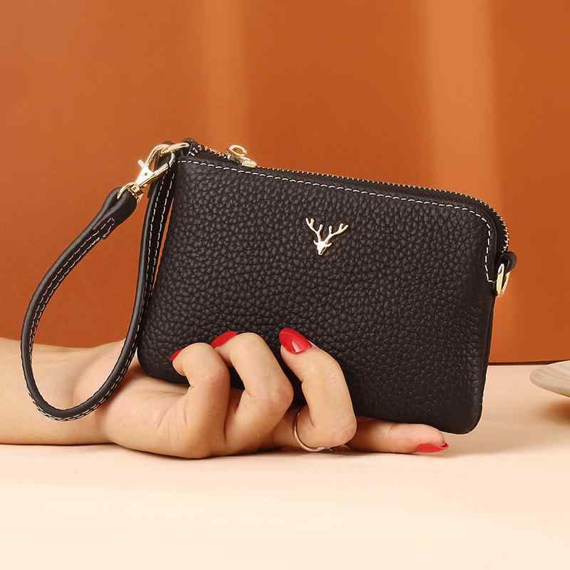 ・項目名: 素材・値: 本革・項目名: 皮革の種類・値: 牛革（第一層）・項目名: 柄・値: 動物・項目名: スタイル・値: 都市的シンプル・項目名: 対象・値: 女性・項目名: 裏地・値: ポリエステル・項目名: 財布の折り数・値: 1つ...