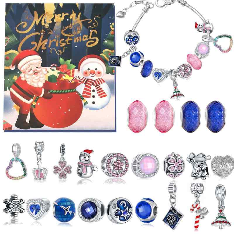 ・素材: 合金・処理: 電気メッキ・スタイル: 女性用・デザイン: カートゥーン・カテゴリー: 手飾り・対象: 女性・モチーフ: 雪の結晶、クリスマスプレゼント、トナカイ、正月、クリスマスの鈴、サンタクロース・テイスト: クリスマス、フレッ...