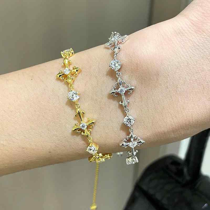 ・素材: 合金・処理: 電気メッキ・スタイル: レディース・デザイン: 幾何学形・流行要素: リング・テイスト: 小众、個性派・カテゴリー: ブレスレット・対象: 女性