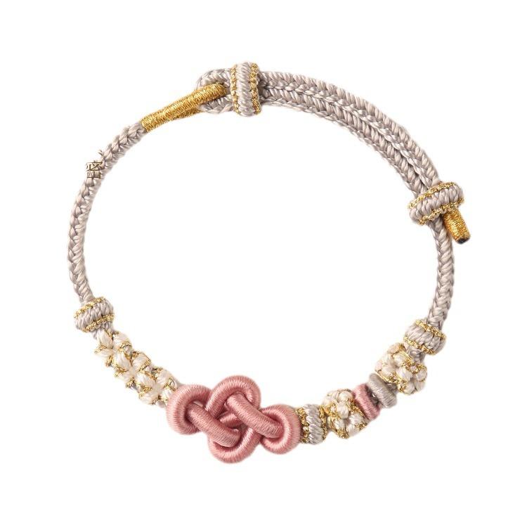 ・種類: 赤紐・素材: 赤紐・スタイル: 民族風・流行要素: 国潮・カラー: 【故宮秋月】-紺色,【空谷幽蘭】-薄紫色,【落落清歓】-オレンジピンク色,【清風日落】-薄灰色,【韶華流年】-スモーキーブルー色,【水墨清輝】-黒色,【桃花芳菲】...