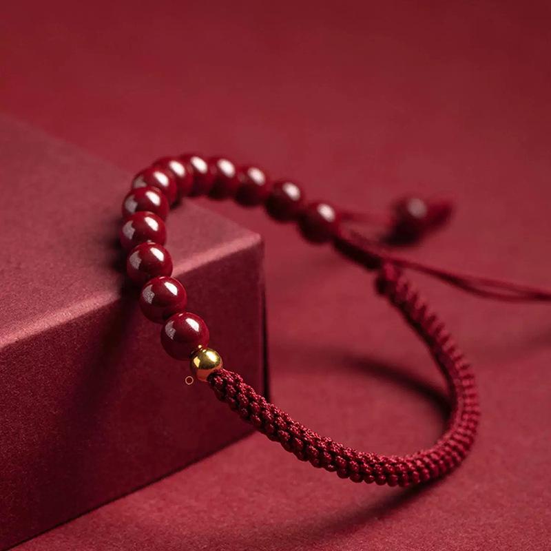 ・種類: 赤い紐・素材: 人造皮革・スタイル: エスニック・流行要素: 国潮・カラー: 大紅色、酒紅色・対象: 男女兼用・処理方法: 手編み