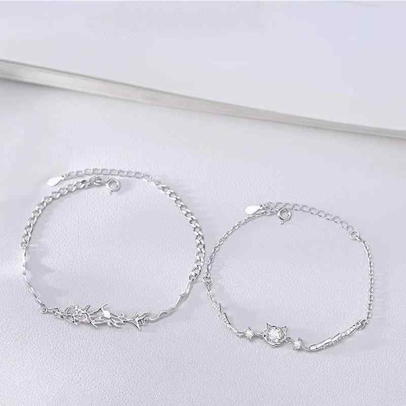 ・素材: 銅・処理: 電気メッキ・スタイル: ペア・デザイン: 動物/干支・カテゴリー: 手飾り・カラー: SL6837-メンズ、SL6837-レディース・流行要素: 猫、鯨・スタイル分類: ファッション・対象: ペア