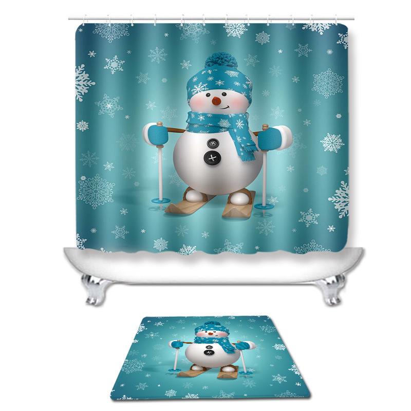 ・素材: ポリエステル・スタイル: アメリカ式・柄: クリスマス・カラー: クリスマス42・仕様: 45×75cm 4点セット, 45×75cm 3点セット, バスマット2点セット（45×75cm, 180×180cm バスマット）, バス...