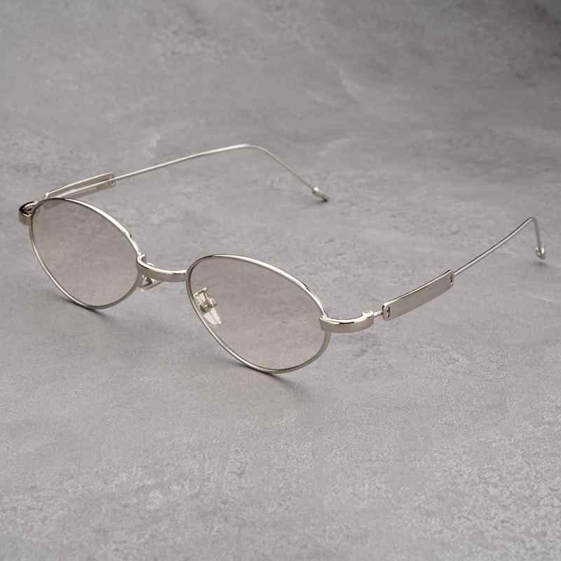 ・レンズカラー: 白水銀・フレームカラー: シルバー・眼鏡構造: フルリム・UVカット: UV380・適用シーン: 日焼け防止、釣り、旅行、ファッション、舞台、パーティー・流行要素: 円形、幾何学・カラー: シルバーフレーム白水銀レンズ、ブ...