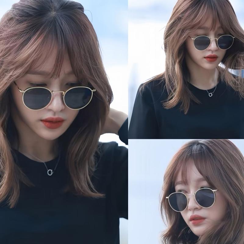 ・レンズカラー: グレー・フレームカラー: ゴールド・紫外線カット: UV400・眼鏡構造: フルリム・適用シーン: 日焼け防止、釣り、旅行、アウトドアスポーツ、おしゃれ、運転、パーティー・度付き対応: 非対応・カラー: ゴールドフレーム/...