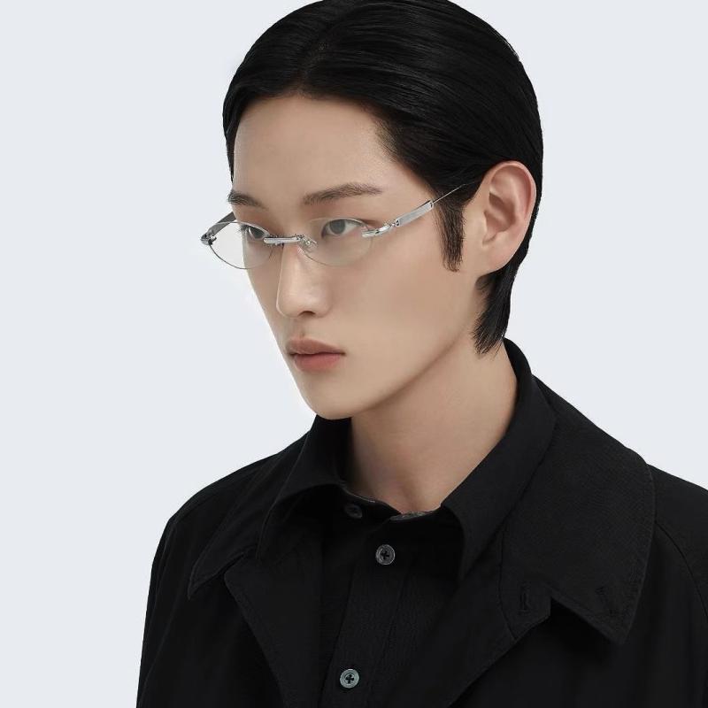 ・レンズカラー: 白水銀・フレームカラー: シルバー・サングラス分類: 3類・UVカット: UV400・眼鏡構造: フレームレス・適用シーン: 日焼け止め、釣り、旅行、アウトドアスポーツ、サイクリング、おしゃれ、運転、舞台演出、パーティー・...