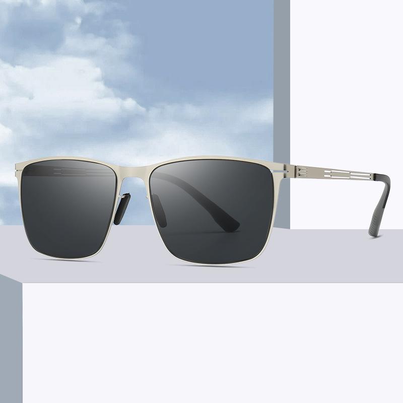 ・レンズカラー: グレー・フレームカラー: ブラック・透過率分類: クラス3/サングラス・眼鏡構造: フルフレーム・UVカット: UV400・適用シーン: 日焼け防止、釣り、旅行、アウトドアスポーツ、サイクリング、おしゃれ、運転、舞台演出、...