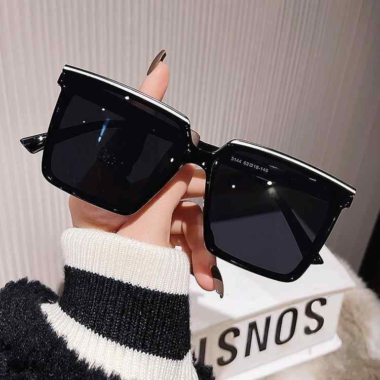 ・レンズカラー: グレー・フレームカラー: ブラック・透過率分類: 3類・眼鏡構造: フルフレーム・UVカット: UV400・適用シーン: 日焼け防止、釣り、旅行、アウトドアスポーツ、サイクリング、おしゃれ・流行の要素: 眼鏡・カラー: 亮...