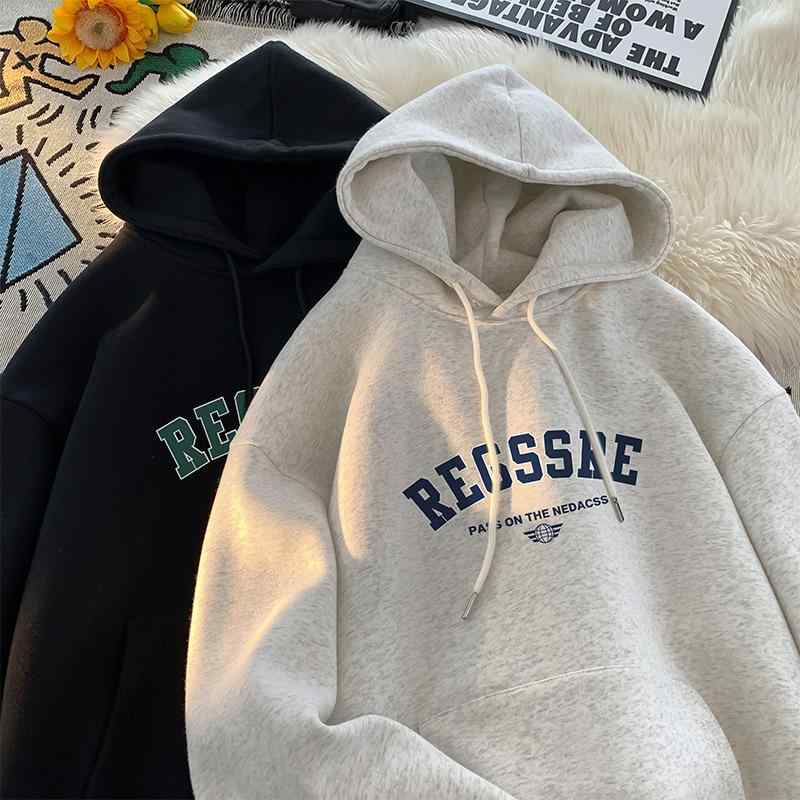 ・カテゴリ: 卫衣/绒衫・スタイル: 韩版・袖丈: 長袖・袖: 常规・柄: 字母、印花・版型: 宽松型・主な素材: 綿96%以上・厚さ: 加绒・対象: 青少年、成人(男性)・カラー: ブラック、浅灰色、酒红色、藏青色、墨绿色、杏色、深灰色、...