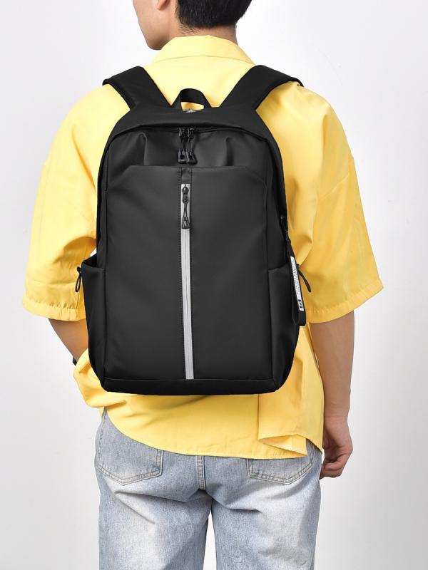 ・カラー: ブラック、グレー、ピンク・性別: 男女兼用・シーン: カジュアル、旅行・素材: 皮膜・スタイル: 都市ミニマル・容量: 20L以下・機能: 防水・PC収納サイズ: 38cm・柄: ストライプ・裏地: ポリエステル・特徴: ステッ...