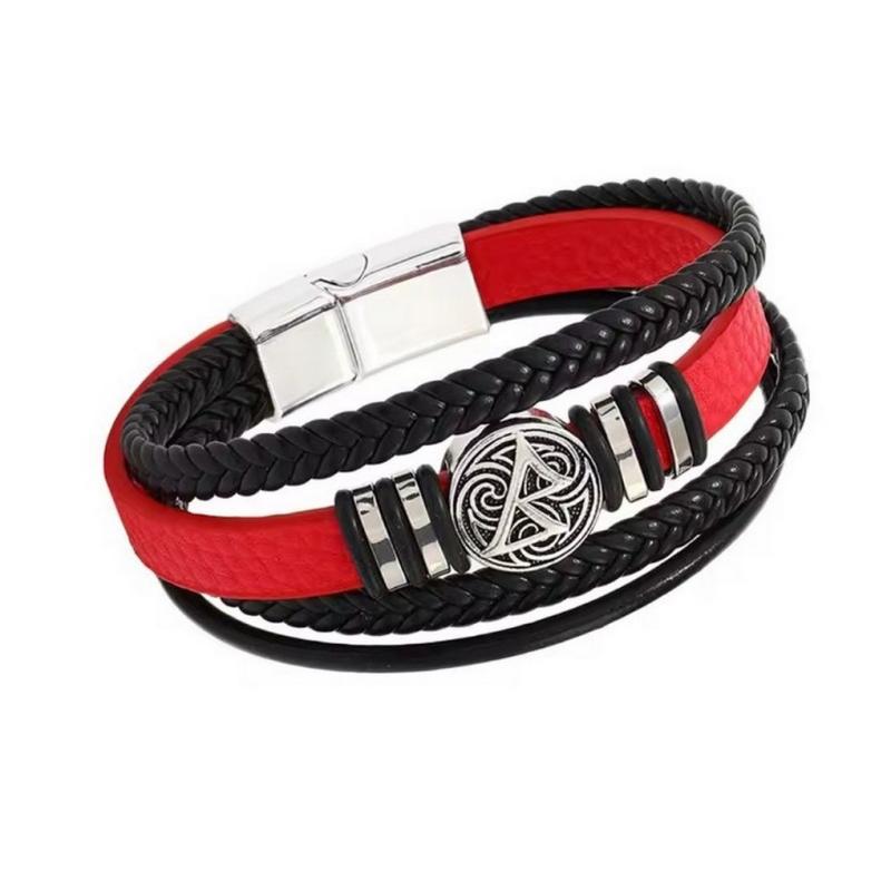 ・素材: 混合素材・処理方法: 研磨・スタイル: 男女兼用・デザイン: 星形、幾何学模様、文字・数字・商品番号: 手镯・カラー: 字母B款、生命の樹款・スタイル: レトロ・カテゴリー: ブレスレット・対象: 男女兼用・流行要素: 幾何学・機...