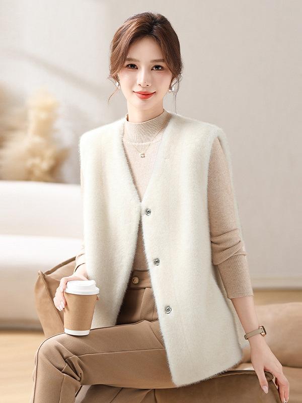 ・スタイル: チャイナ風・着丈: ミドル丈・ネックライン: Vネック・柄: 無地・流行のディテール: ポケット・カラー: オフホワイト, ブラック・サイズ: XL, 2XL, 3XL, 4XL, 5XL・対象年齢: 成人・対象: 女性・フィ...