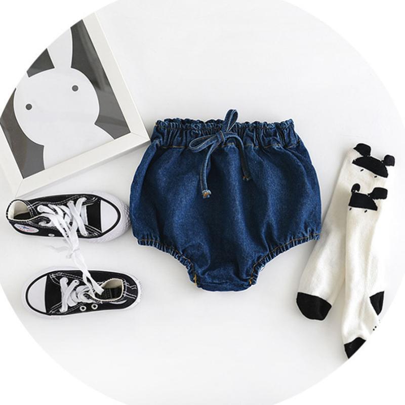 ・スタイル: 欧米・生地: デニム・安全レベル: A・パンツ丈: 短パン・メイン素材: 綿100%・対象: 男女兼用・対象年齢: 1～3歳 (80～100cm)・シーズン: 春、夏、秋・前開き: なし・生地加工: 褶皱、起毛、ソフト加工・柄...