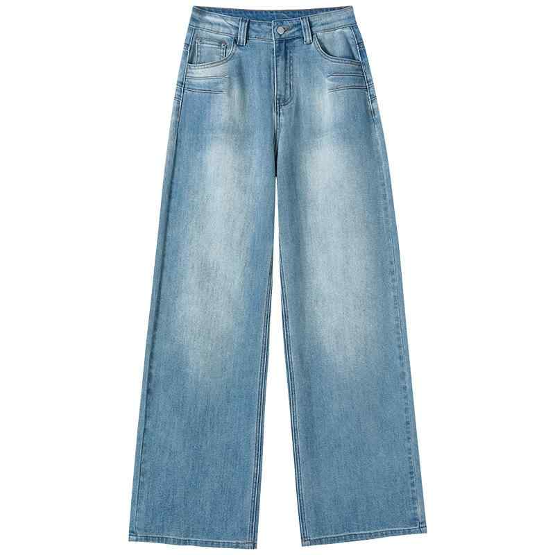 ・カテゴリ: 牛仔裤・スタイル: 休闲风・主な素材: 棉70%（含）-80%（不含）・カラー展開: 藍色九分単款,藍色長裤単款,藍色加長単款・サイズ展開: XS,S,M,L,XL,2XL・パンツ丈: 長裤・ウエスト: 高腰・流行要素: 水洗...