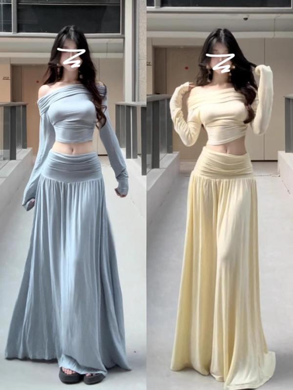 ・柄: 幾何学模様・スカート丈: ロング・スタイル: 私服、きれいめカジュアル・袖丈: 長袖・袖のタイプ: レギュラー袖・セット内容: スカート・対象: 女性・カテゴリ: カジュアルセットアップ・素材: 綿、ポリエステル、再生セルロース繊維...