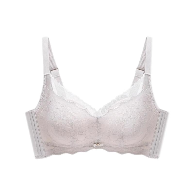 ・カテゴリ: ブラジャー・スタイル: シンプル・機能: 大胸を小さく見せる・素材: ナイロン、ポリエステル・カップ: 3/4カップ・カップタイプ: ウサギ耳カップ・パッド: パッドなし・ワイヤー: ワイヤーなし・ストラップ: 固定ダブルスト...